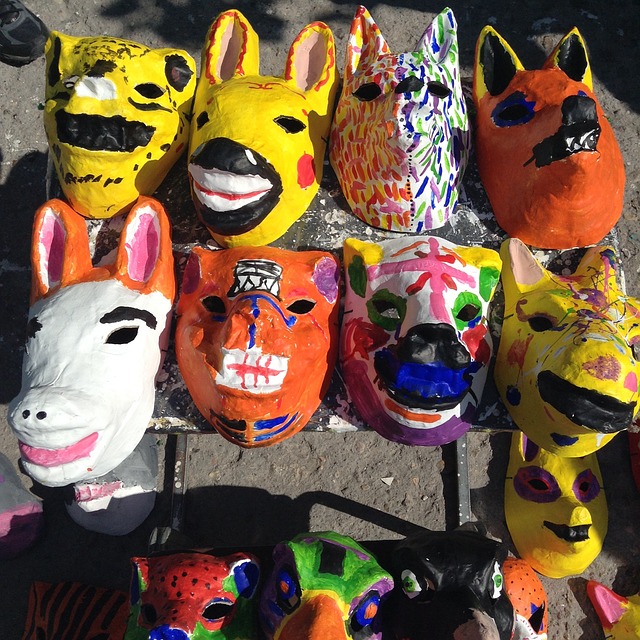 How To Make A Paper Mache Mask 5 Ways Tiny Fry